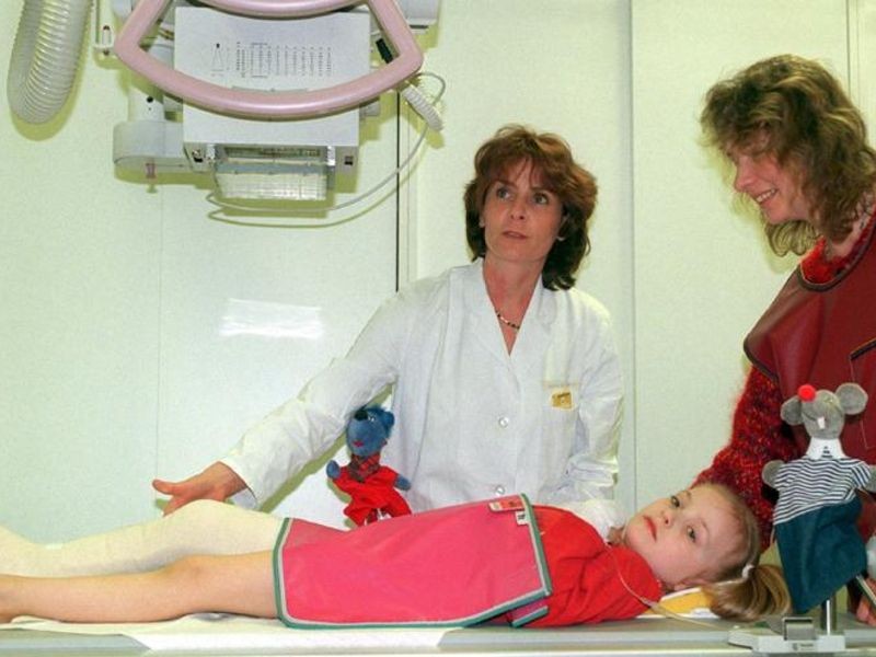 Vorsicht beim Röntgen von Kindern