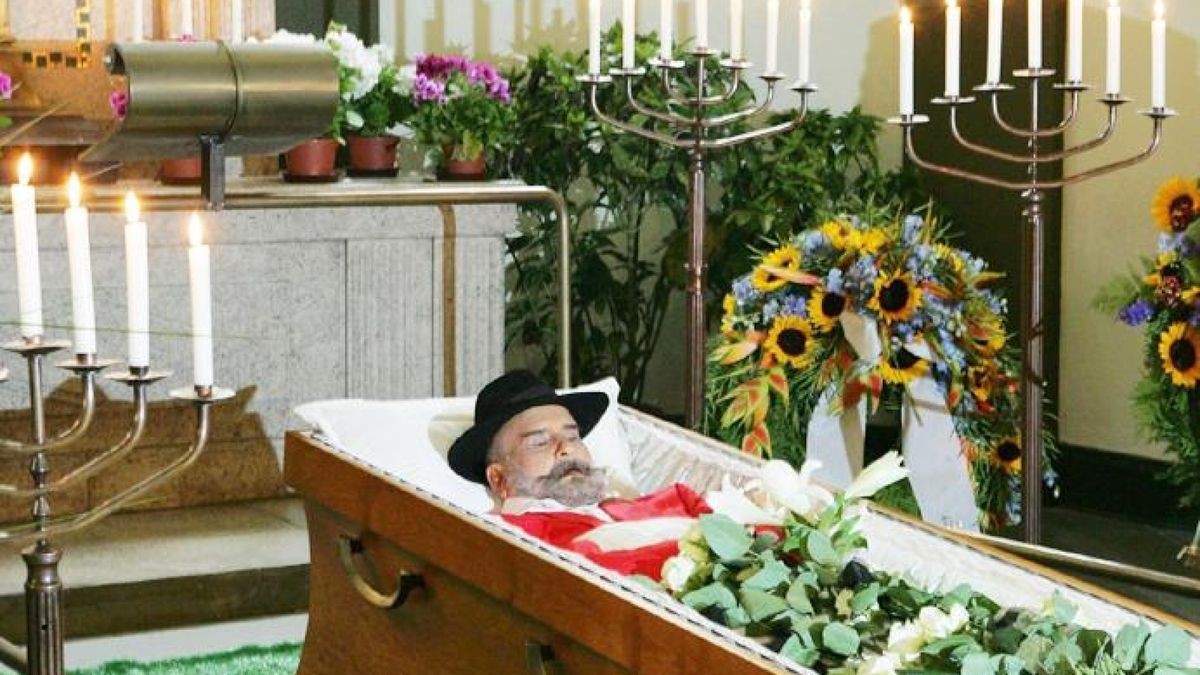 "Ich glaube, er ist unter uns und zufrieden mit seiner Feier"