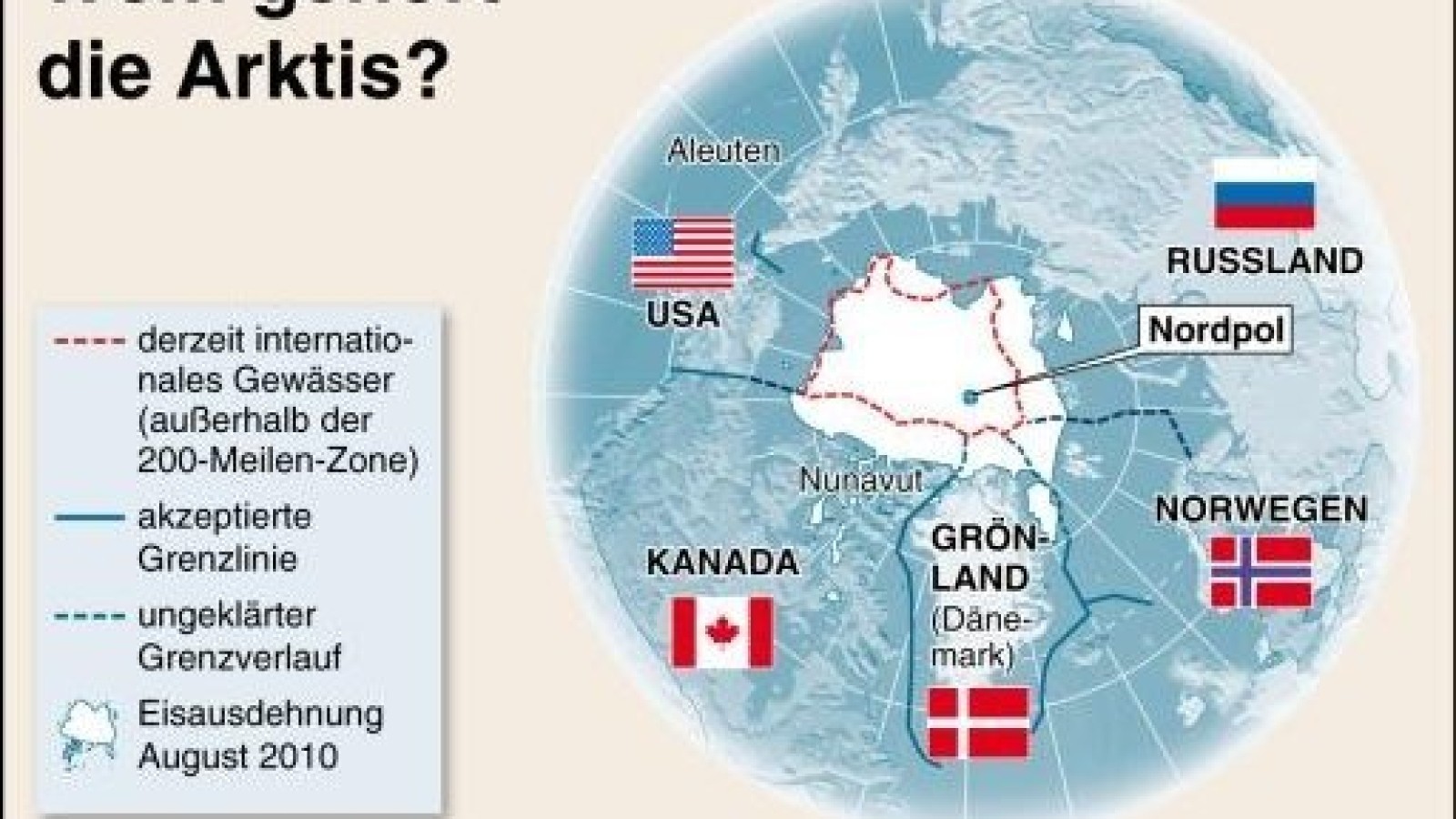 Der Nordpol wird neu vermessen