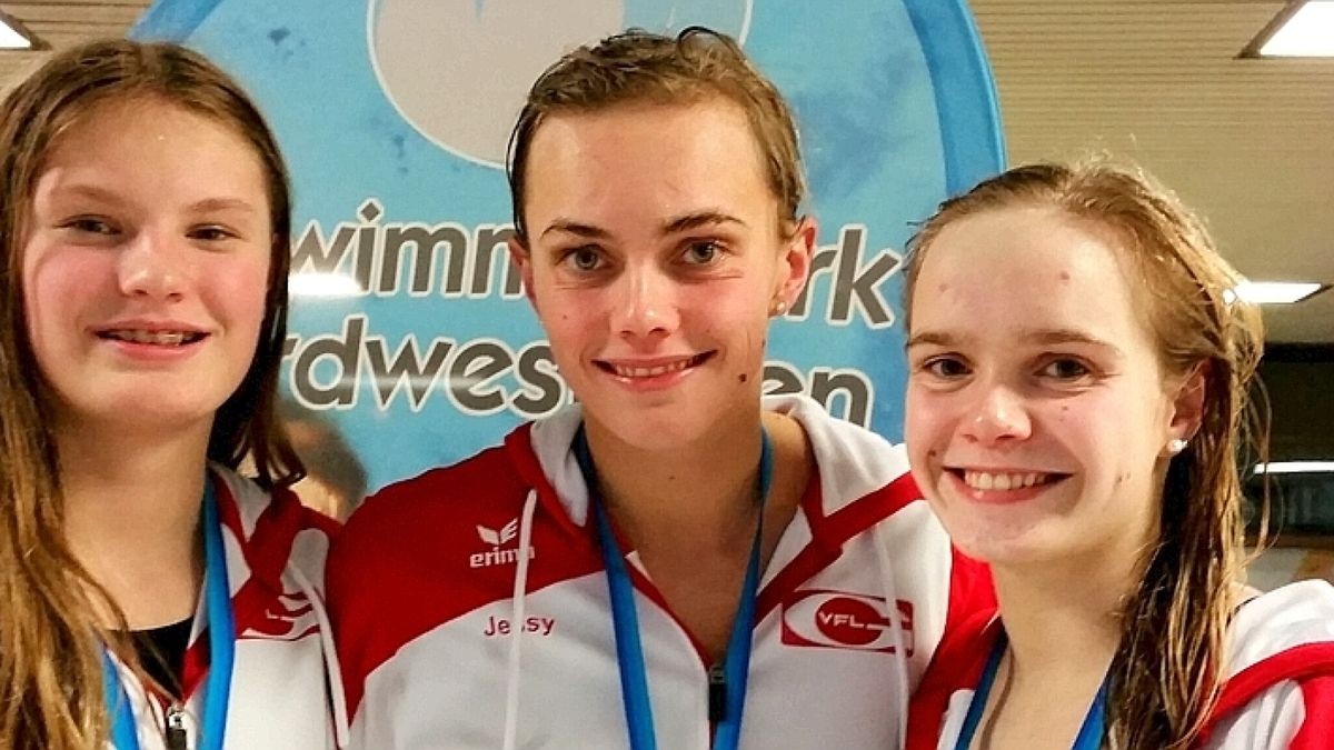 VfL Gladbeck - Zwei Bezirksrekorde durch Jessica Steiger