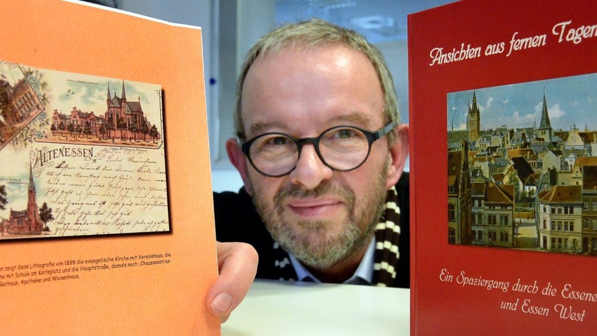 Jürgen Trösch veröffentlicht Buch mit historischen Ansichtskarten von Essen
