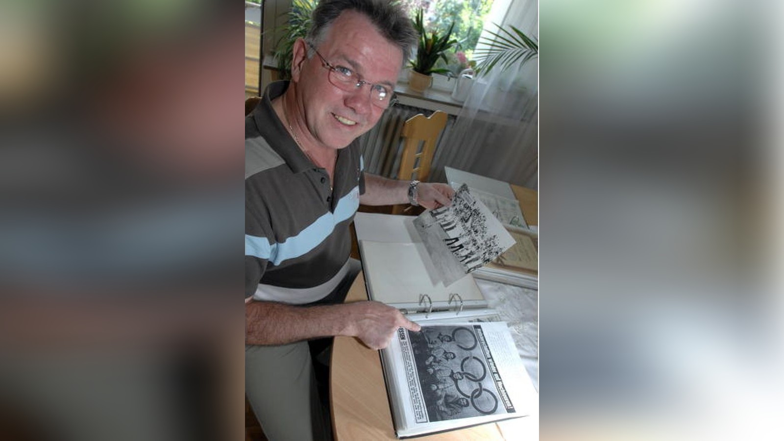 Ein unvergessliches Erlebnis für Boxer Werner Schäfer