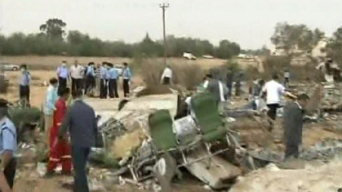 Flugzeugabsturz in Tripolis