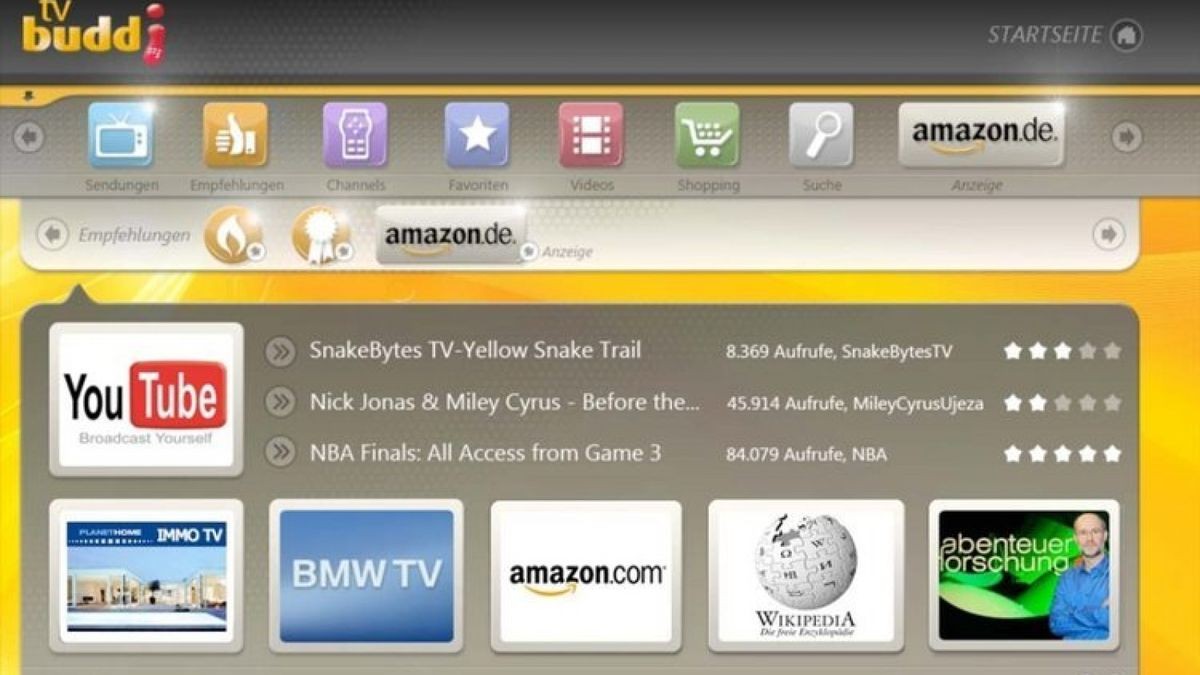 tvBuddy versucht, TV und Web zusammenzuführen