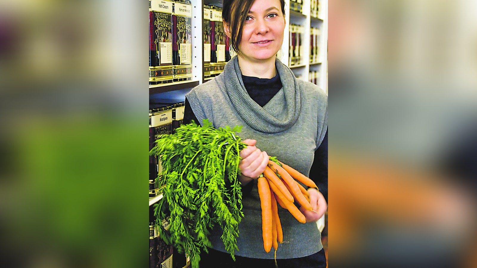 Der Esel läuft am besten mit einer Karotte