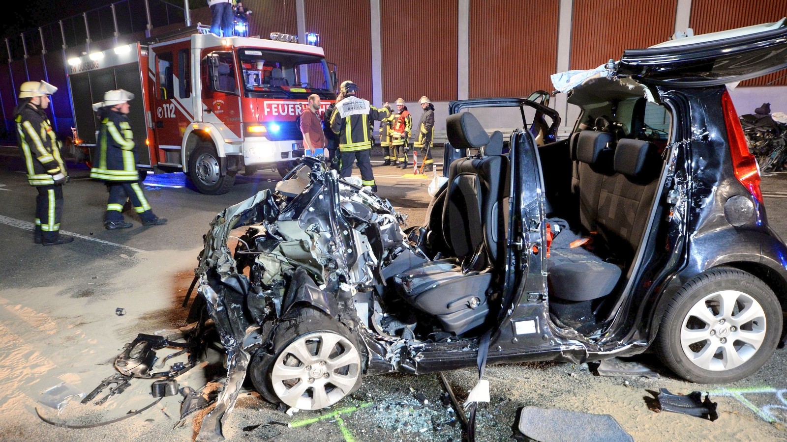 Schwerer Unfall in Duisburg