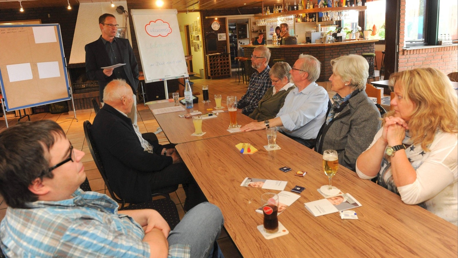 Dirk Buschmann stellt sich Bürgern vor