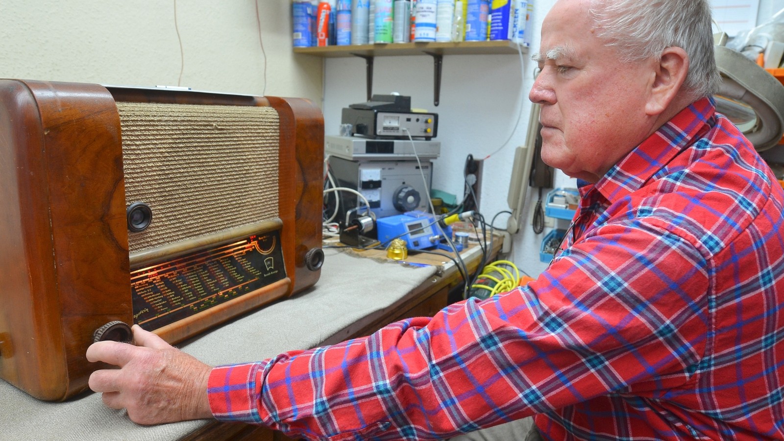 Röhren-Radio Bergstein – made in Erndtebrück