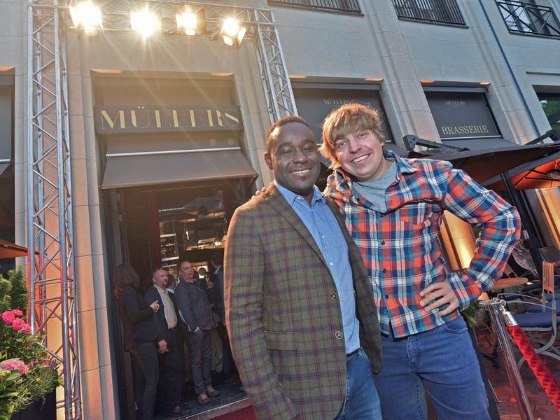 Nelson Müller singt in Essen mit Philipp Poisel und Rolf Stahlhofen