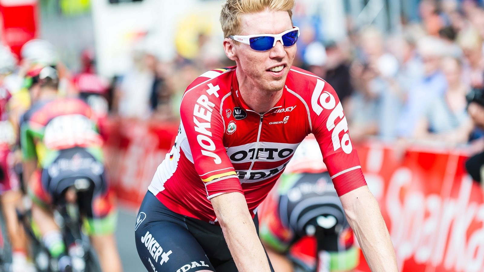 Marcel Sieberg gewinnt das Radrennen