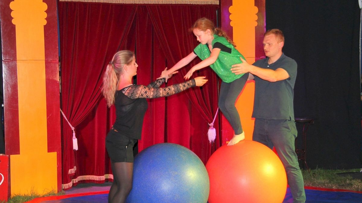 Kleine Stars in der Manege