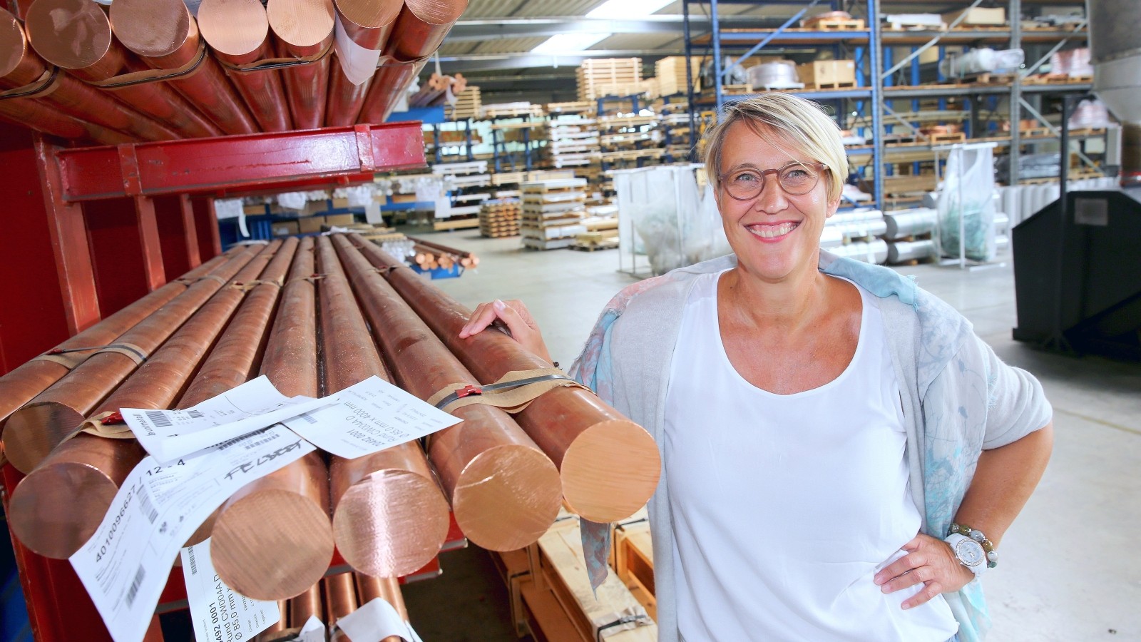 Sabine Lindner-Möller steht an der Spitze von Mecu in Velbert