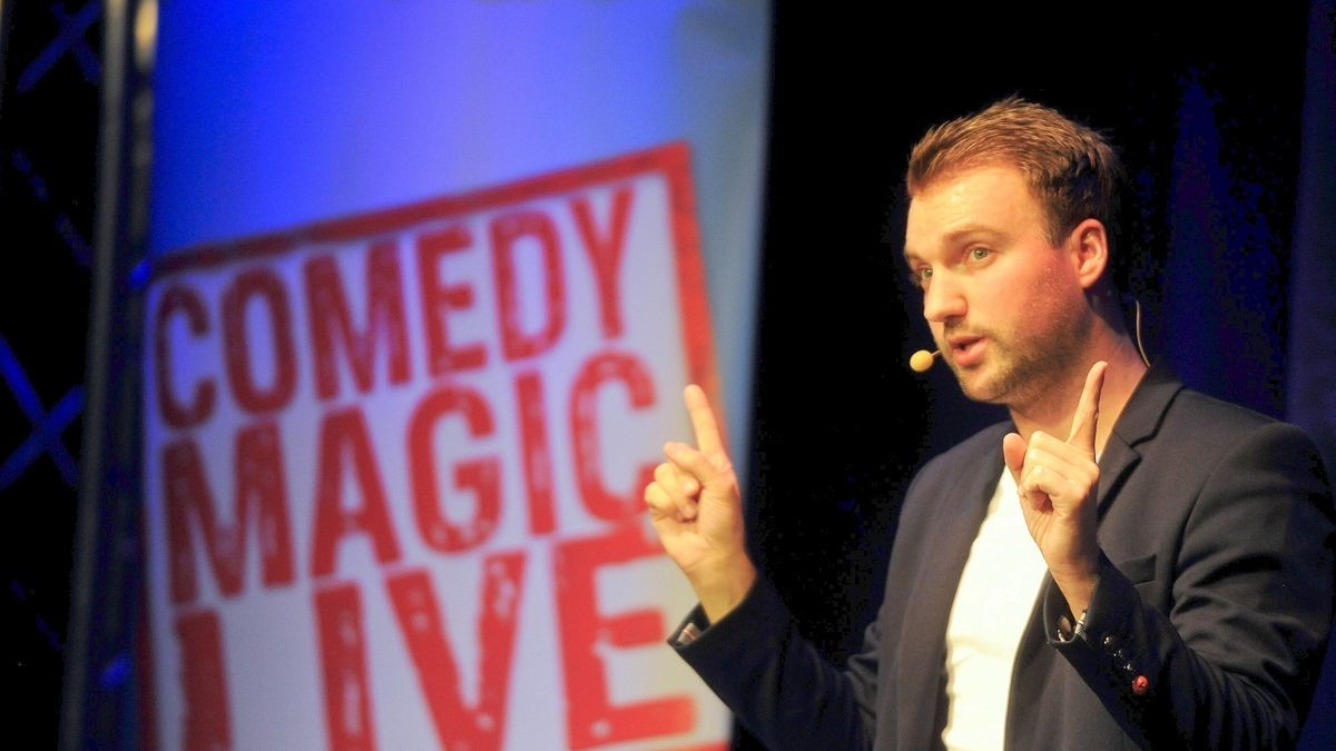 Christopher Köhler zaubert in Rumeln