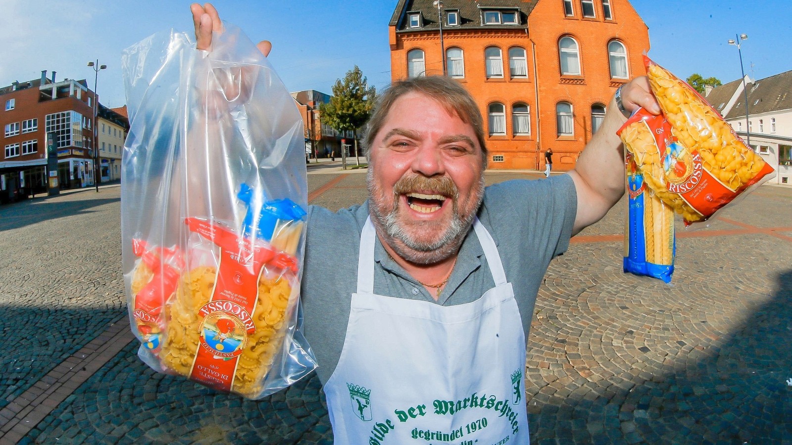 Marktschreier machen Stimmung wie auf dem Fischmarkt