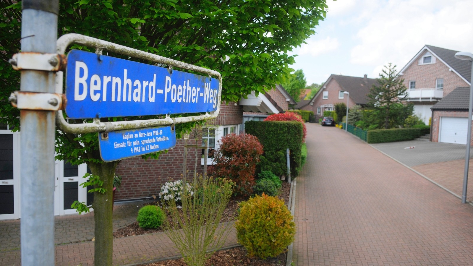 Kaplan Bernhard Poether bot den Nazis die Stirn