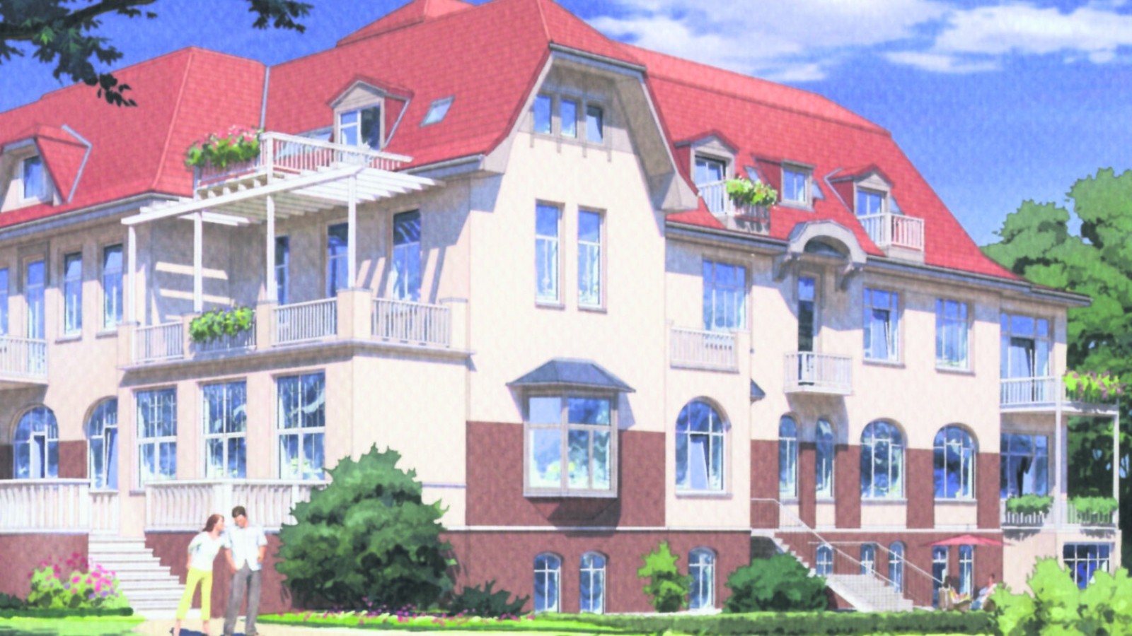 Asylantenheim wird zur Edel-Villa