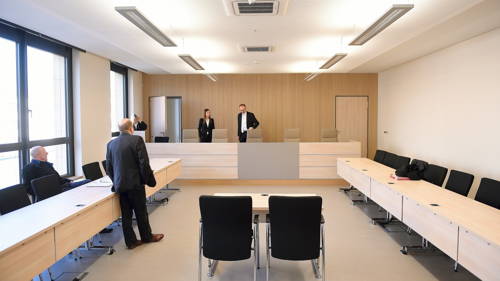 Weite Wege, helle Hallen – das neue Gerichtsgebäude