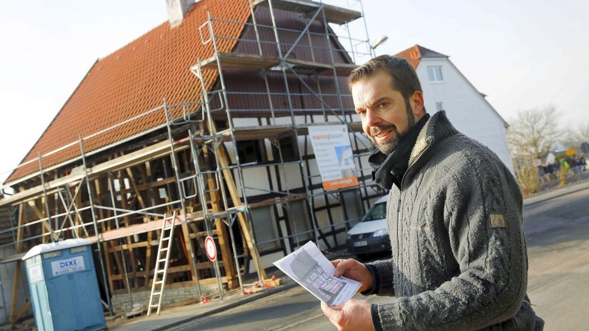 200 Jahre altes Haus in Vormholz ist sein aktuelles Projekt