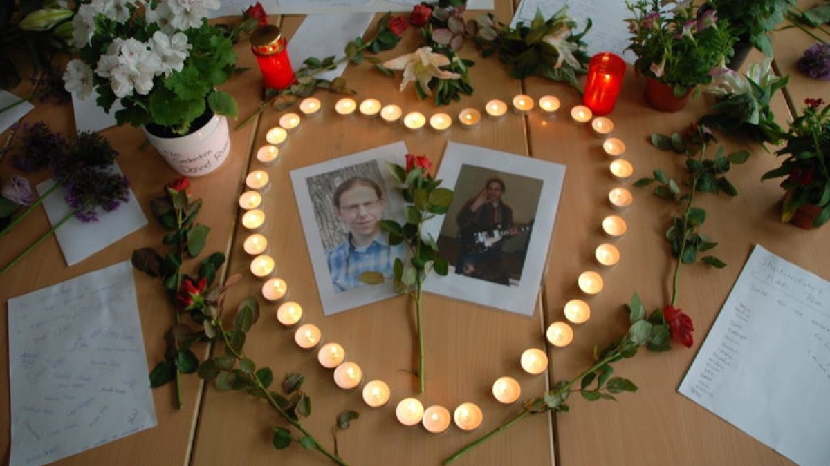 Schüler trauern um ihren Lehrer David Rusch