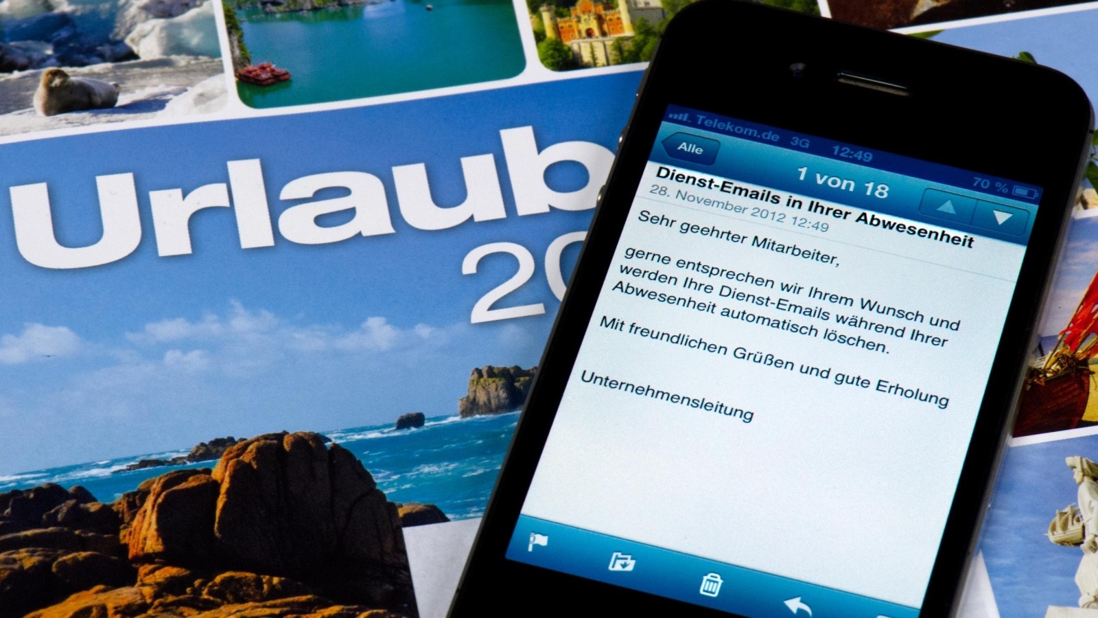 Ganz weg oder immer da – wie erreichbar müssen wir sein?