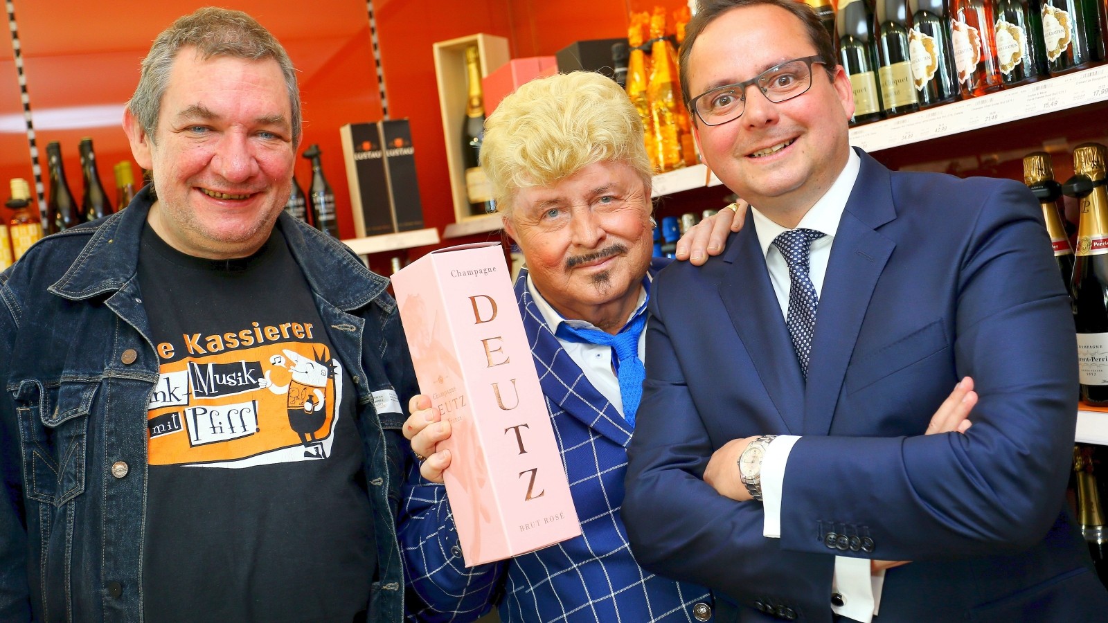 OB Kufen trifft Kassierer Wölfi und Schlagergott René Pascal