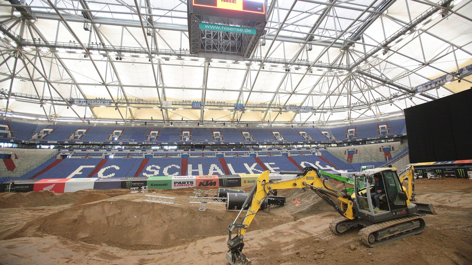 Der SMX Riders´ Cup - Moto-Cross in der Arena auf Schalke