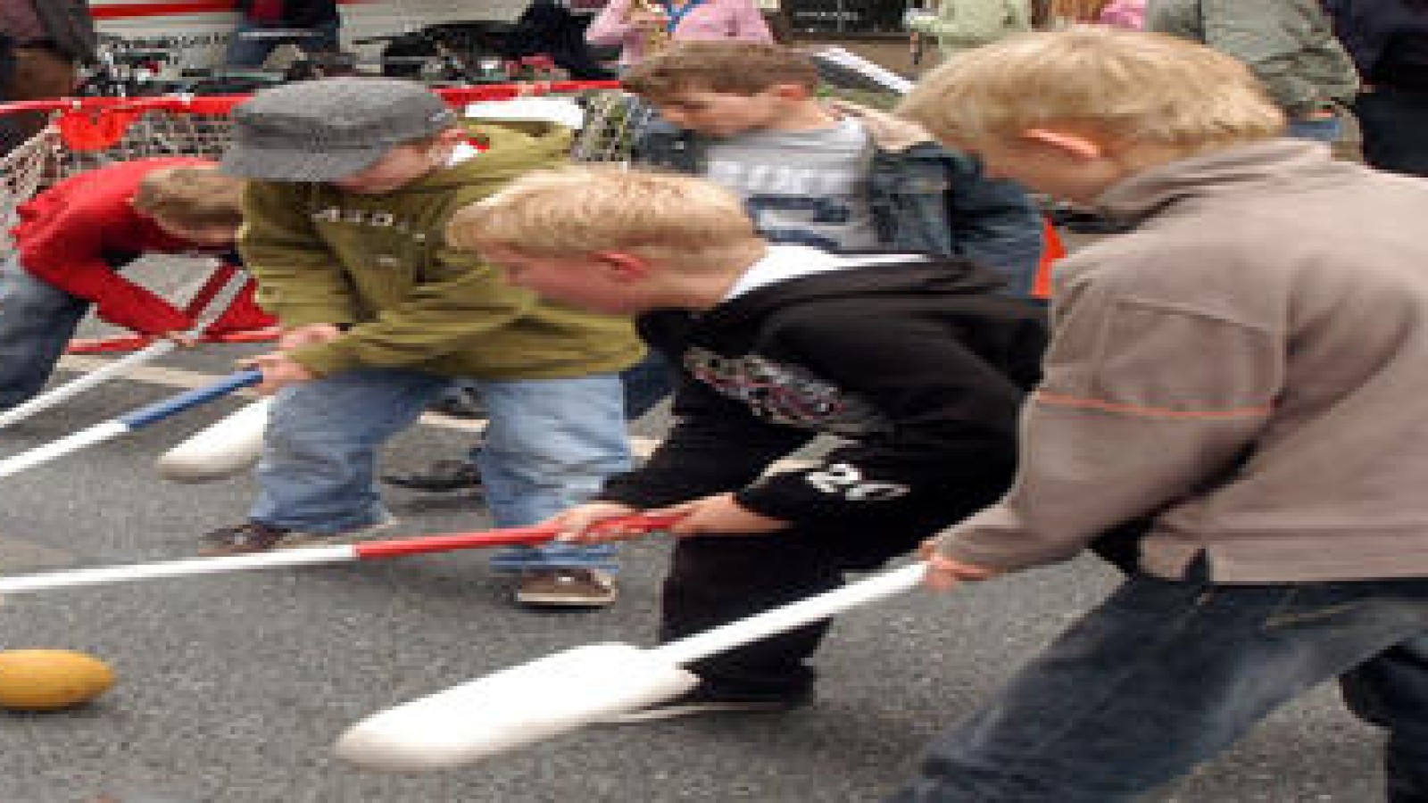 Die ganze Innenstadt war ein großer Spielplatz