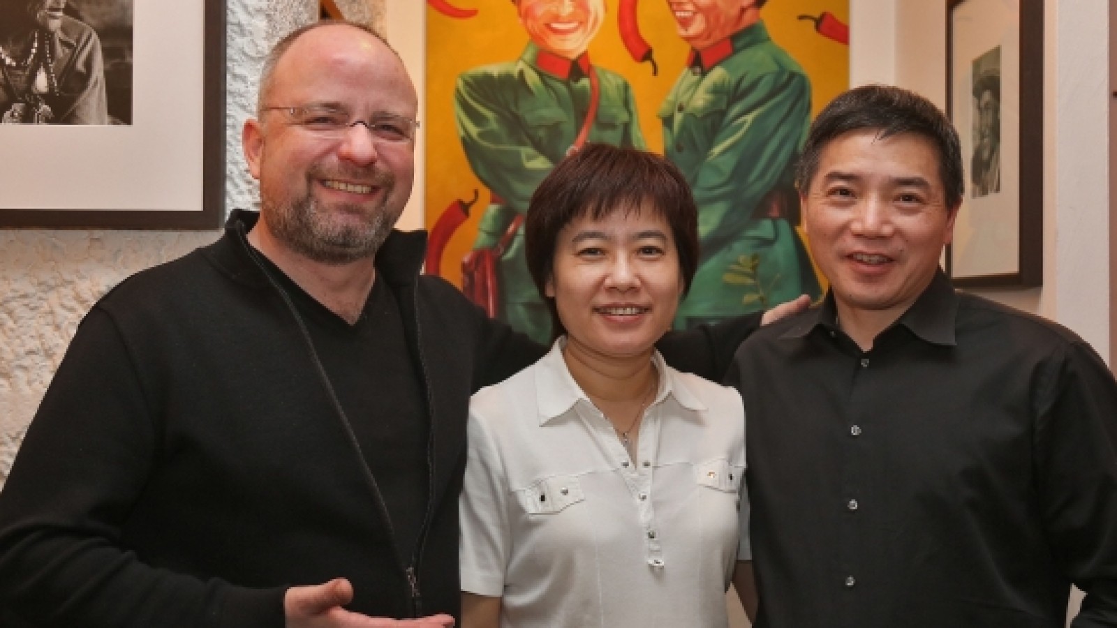 Mit Sternekoch Christian Lohse bei „Wu und Wang“