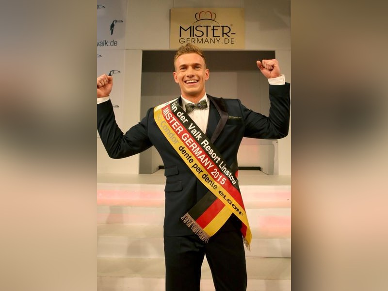 Erzieher Robin Wolfinger wird „Mister Germany 2015“