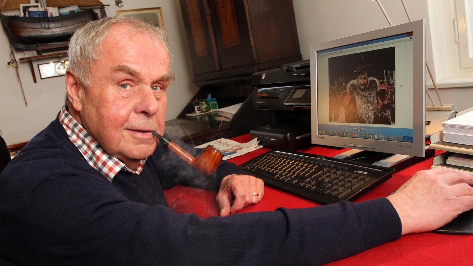 Walter Felsenstein war schon immer ein Teamplayer