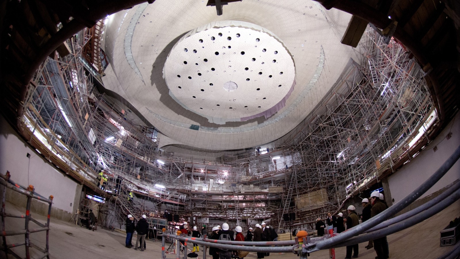 So sieht er aus: Erster Blick in den Großen „Elphi“-Saal