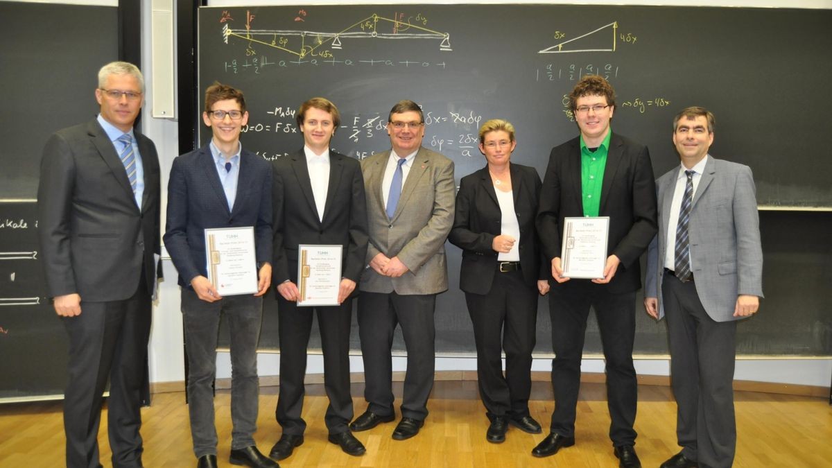 Bachelor-Abschluss bringt TUHH-Studenten Auszeichnung