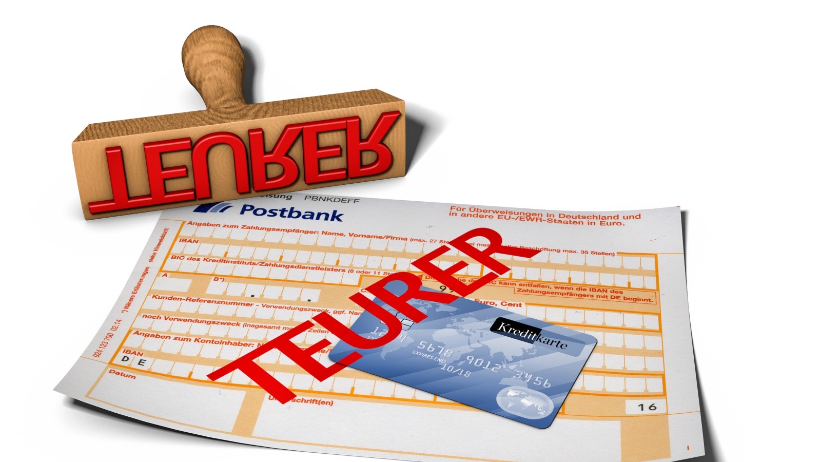 Postbank verlangt Extra-Gebühr für Überweisungen auf Papier