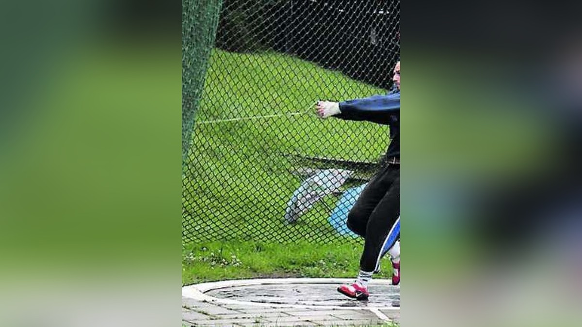 Björn Lippold gelingt 50m-Wurf