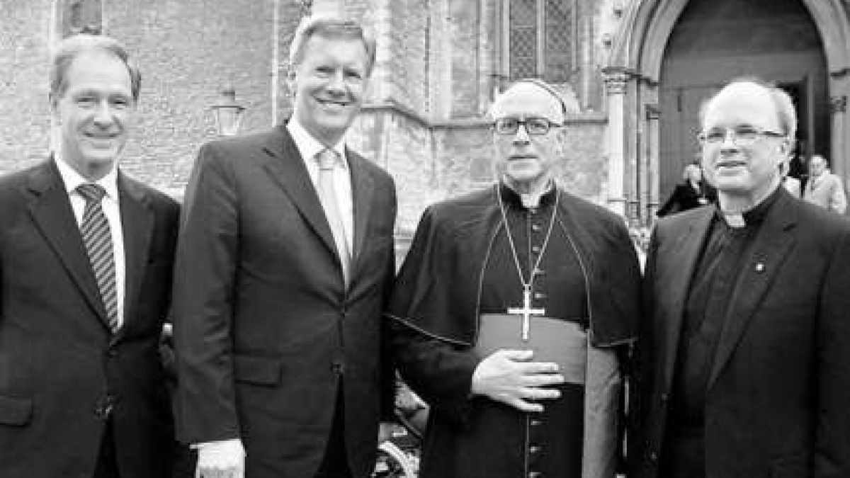 Papst war durch Gesandten vertreten