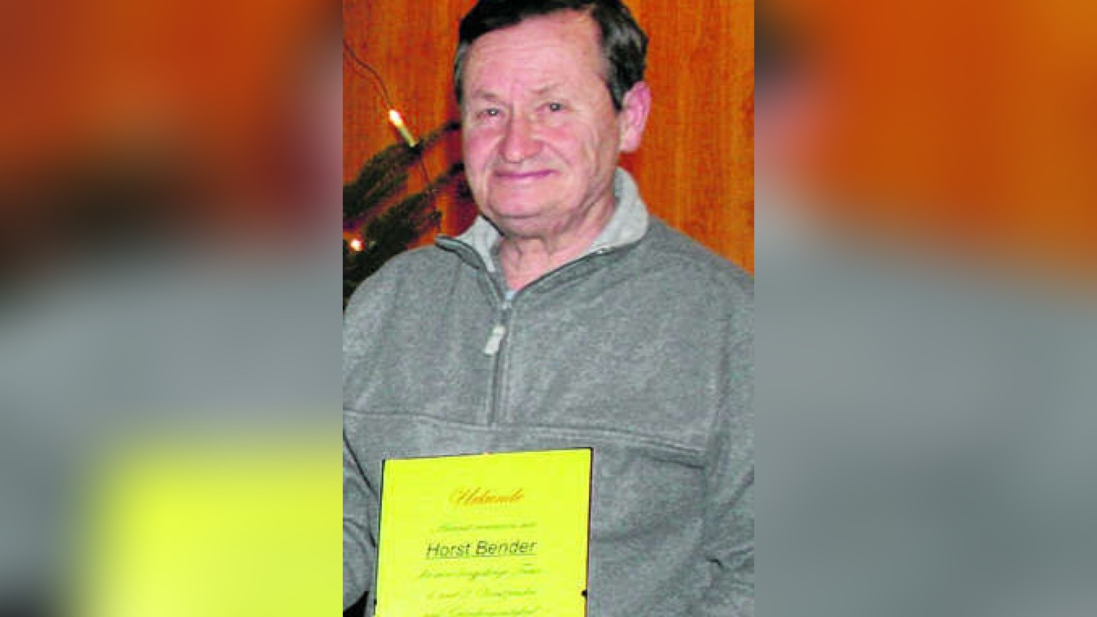 Horst Bender ist Ehren-Schnalzler