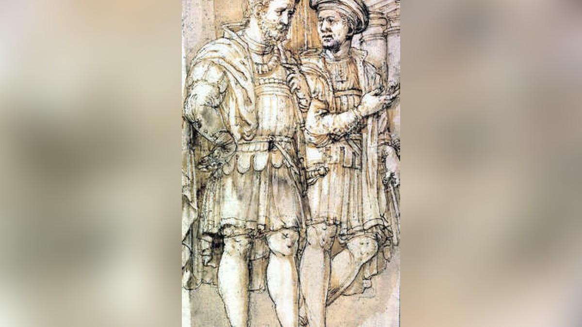 Zwei Welfen aus Italien