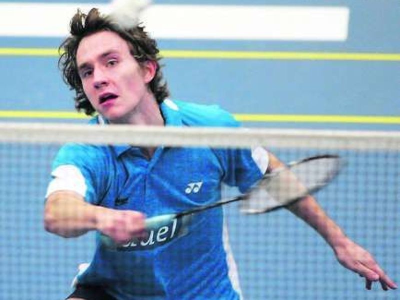 Robert Hinsche feiert Hattrick