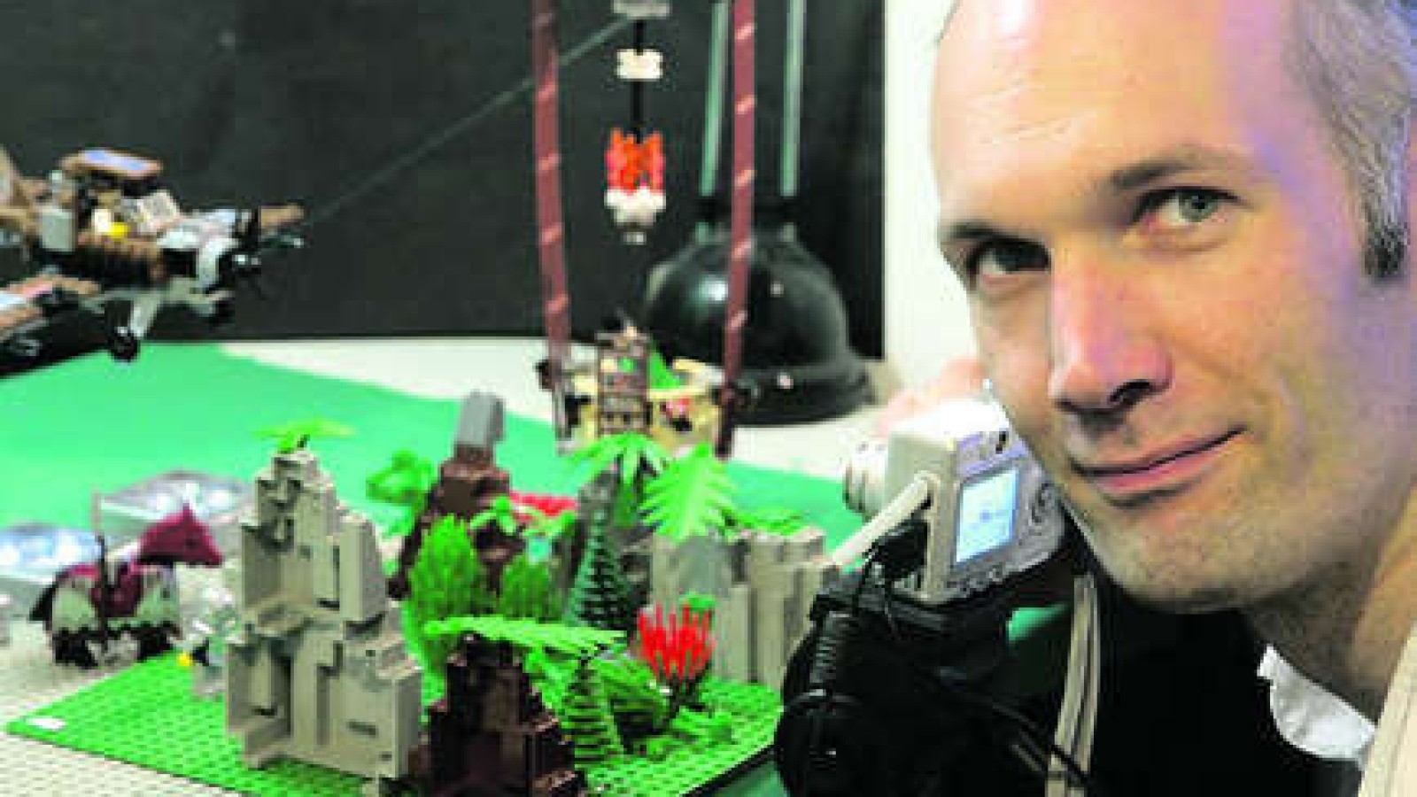 Lego-Männchen als Stars vor der Kamera