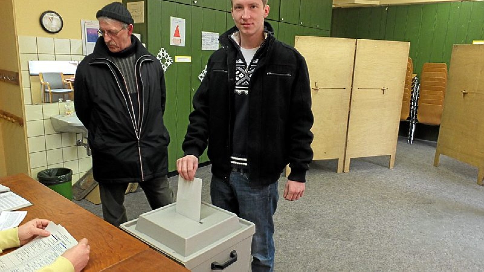 Wählen ist für Jan Conradi eine Selbstverständlichkeit