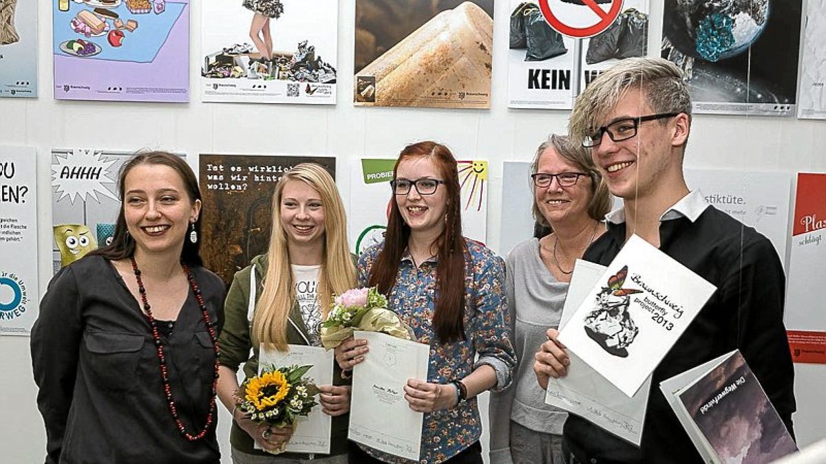 Ein Schmetterling als Bote