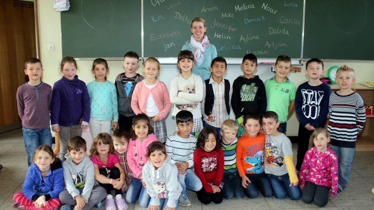 Die Erstklässler der Stadt Salzgitter