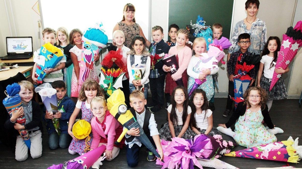 Die Erstklässler der Stadt Salzgitter