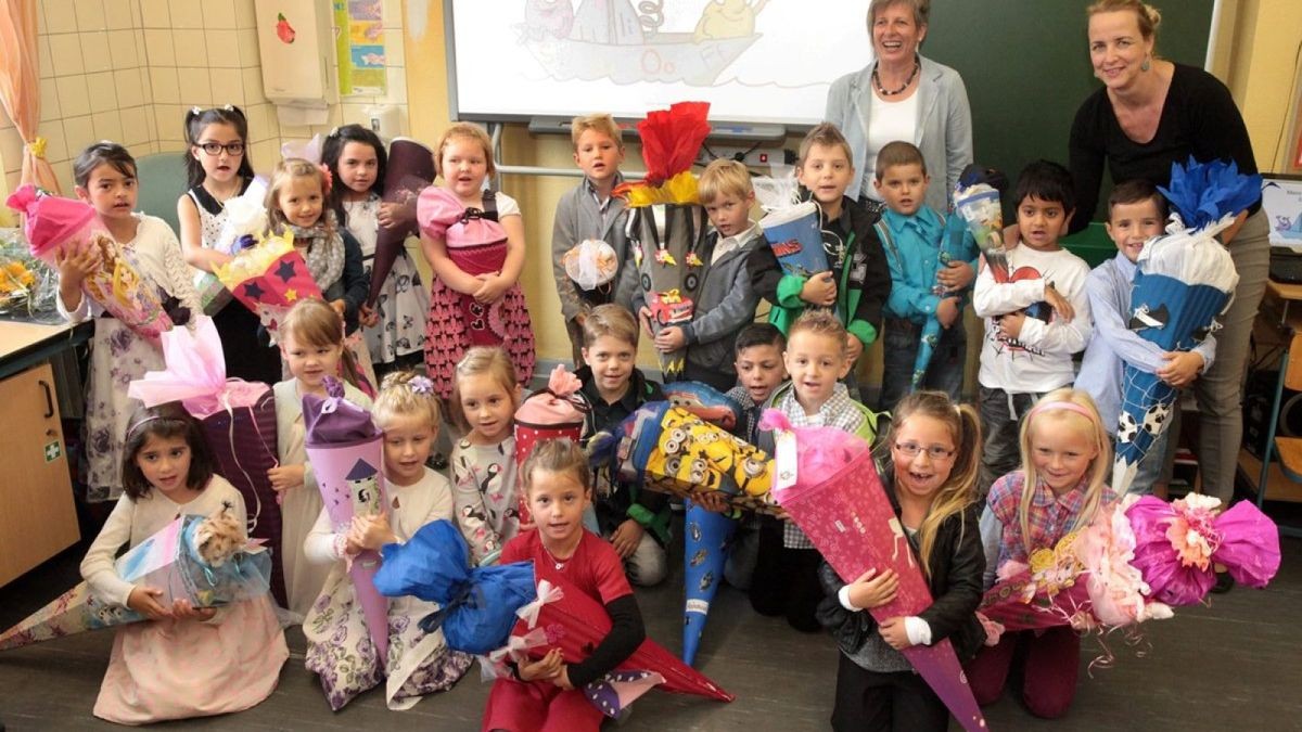 Die Erstklässler der Stadt Salzgitter