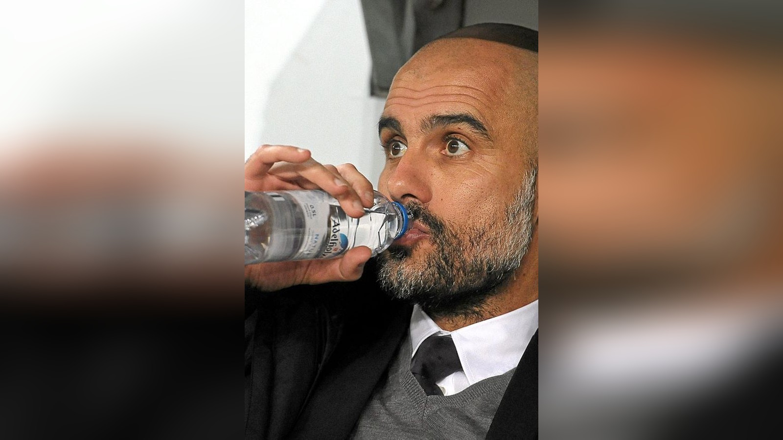 Guardiola trainiert mit FCB im Porschestadion