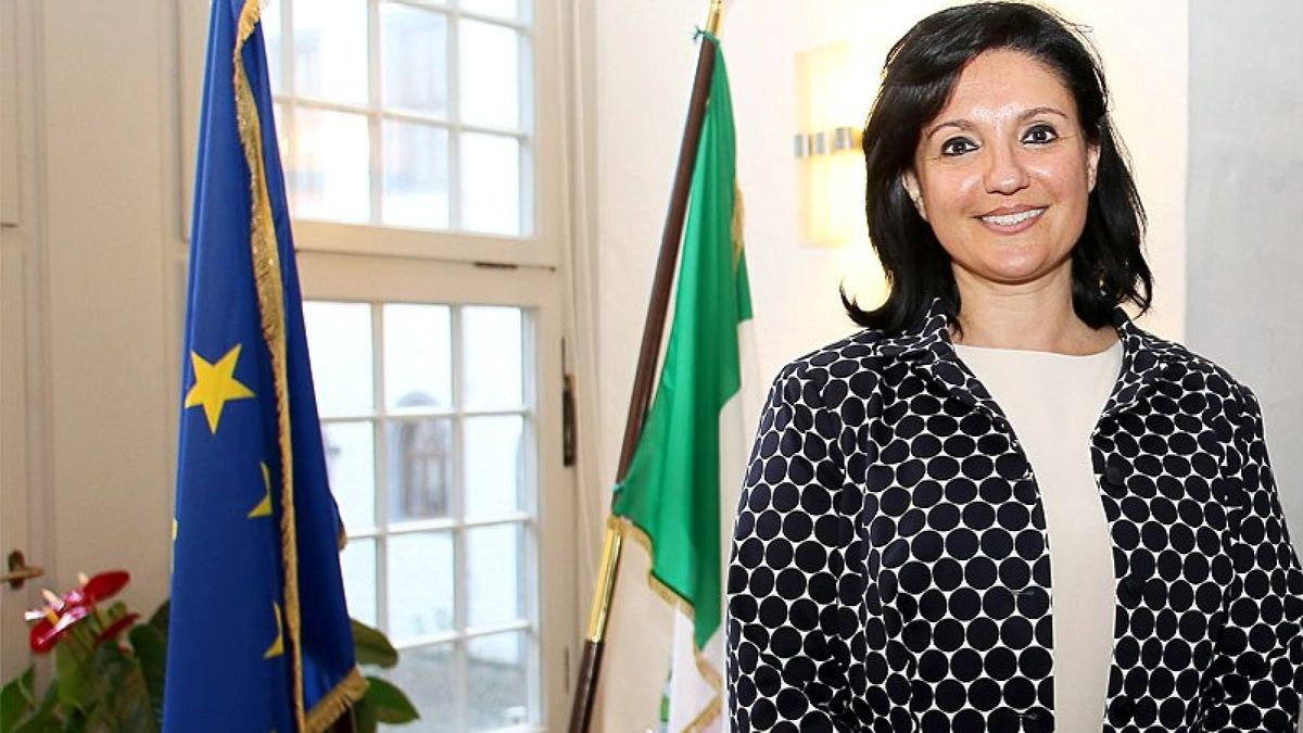 Das umstrittene Lied der Italiener erklang im Schloss