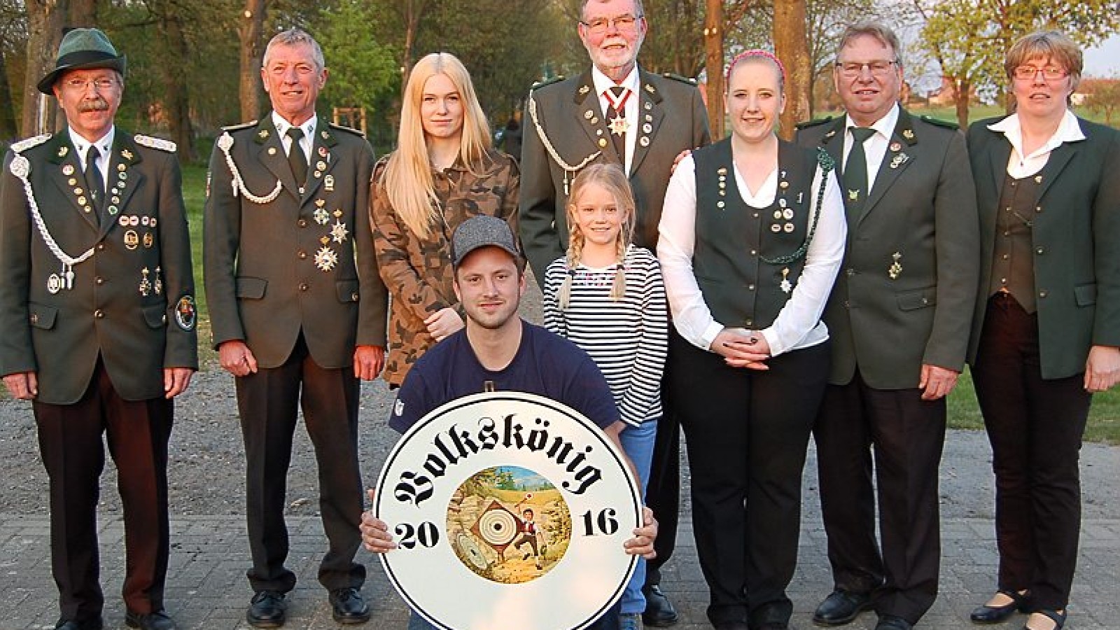 Eike Winter ist neuer Volkskönig in Lesse