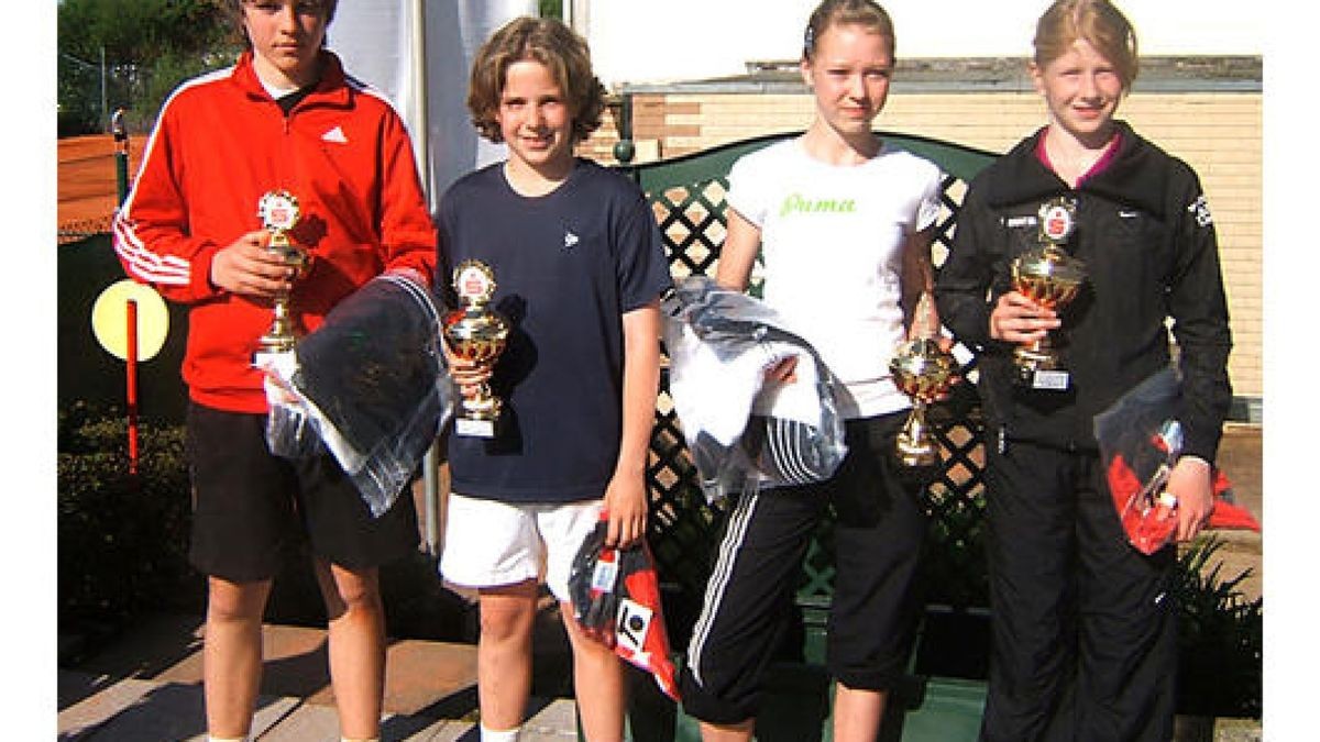 Sieg für den Lokalmatador Max Drüppel Tennis-Nachwuchs um Ranglistenpunkte