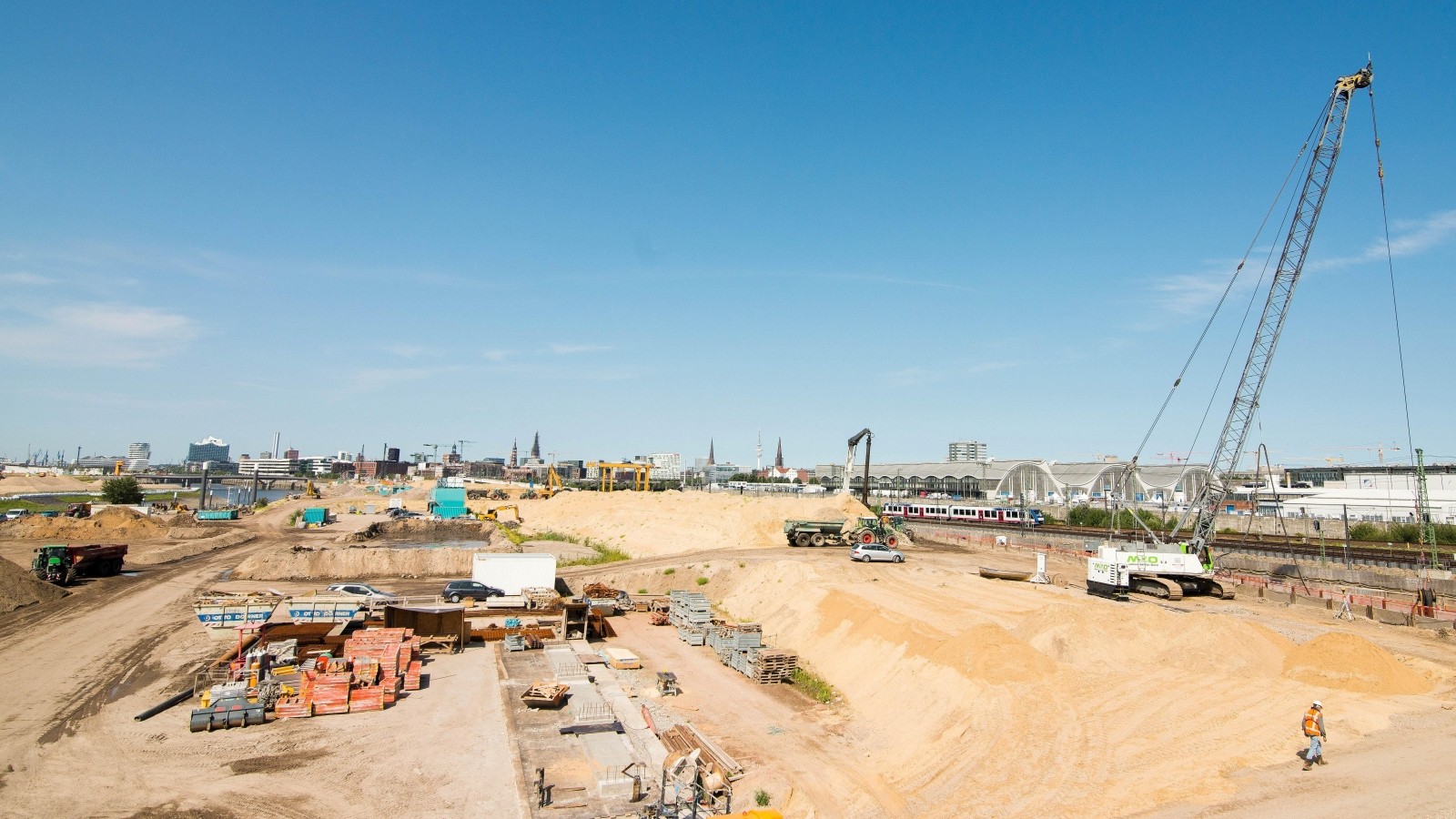 Ausbau der U4 zu den Elbbrücken voll im Kosten- und Zeitplan