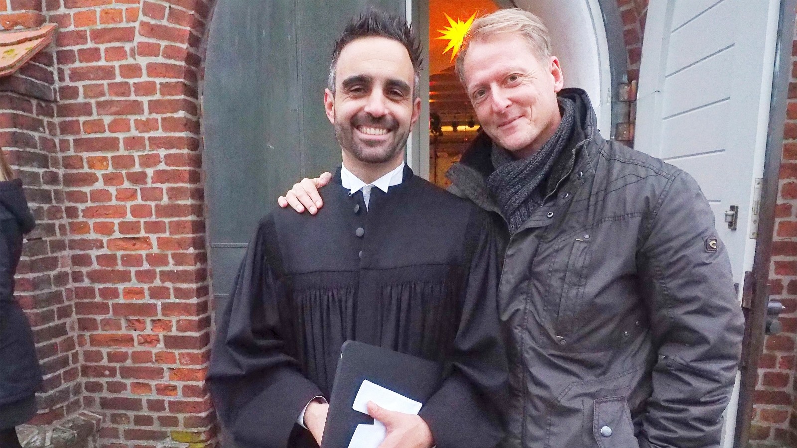 Pastor Poos hat seinen Freund geheiratet